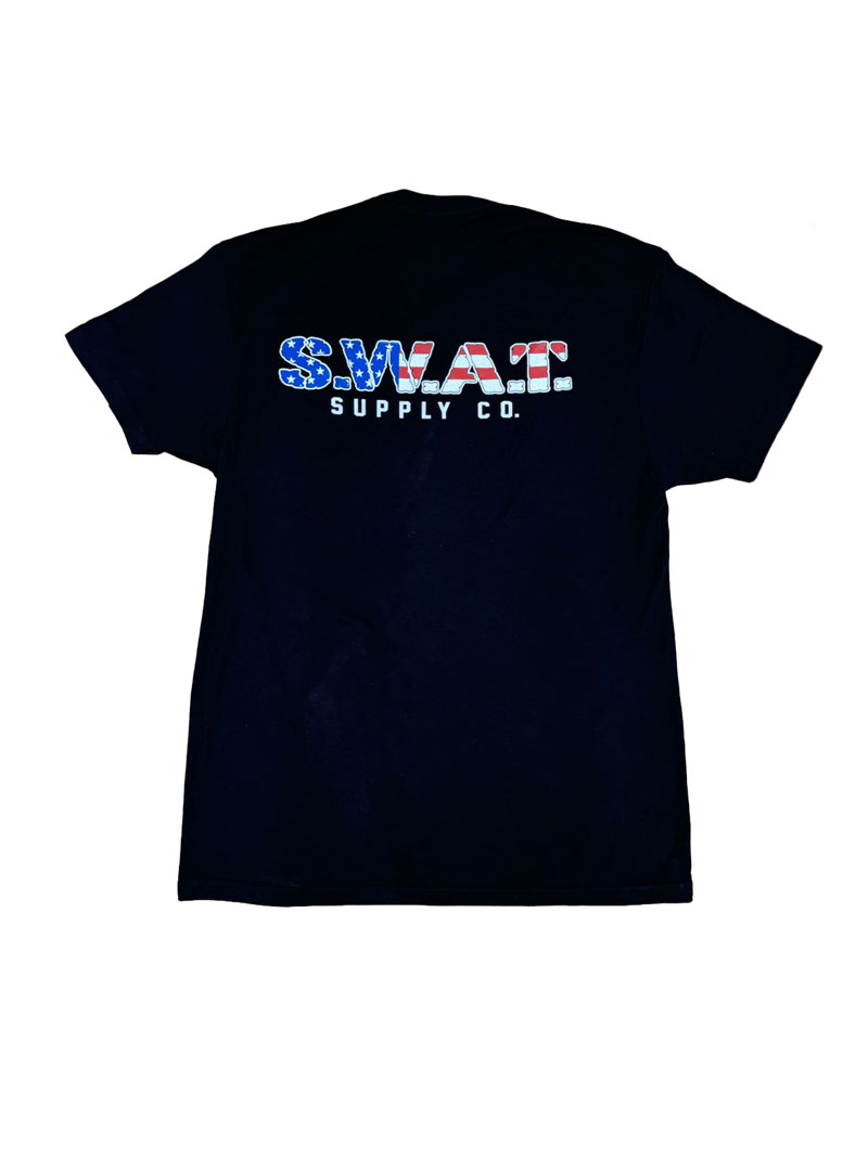 SWAT Black Tee - SWAT Supply Co.